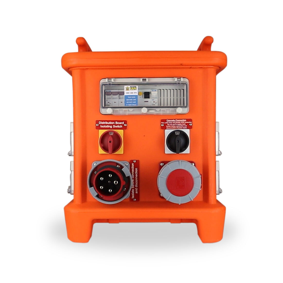 LB01-STD With adapter Lead and Stand - Cee 63 to Wilco 63A adapter lead 2 Metres