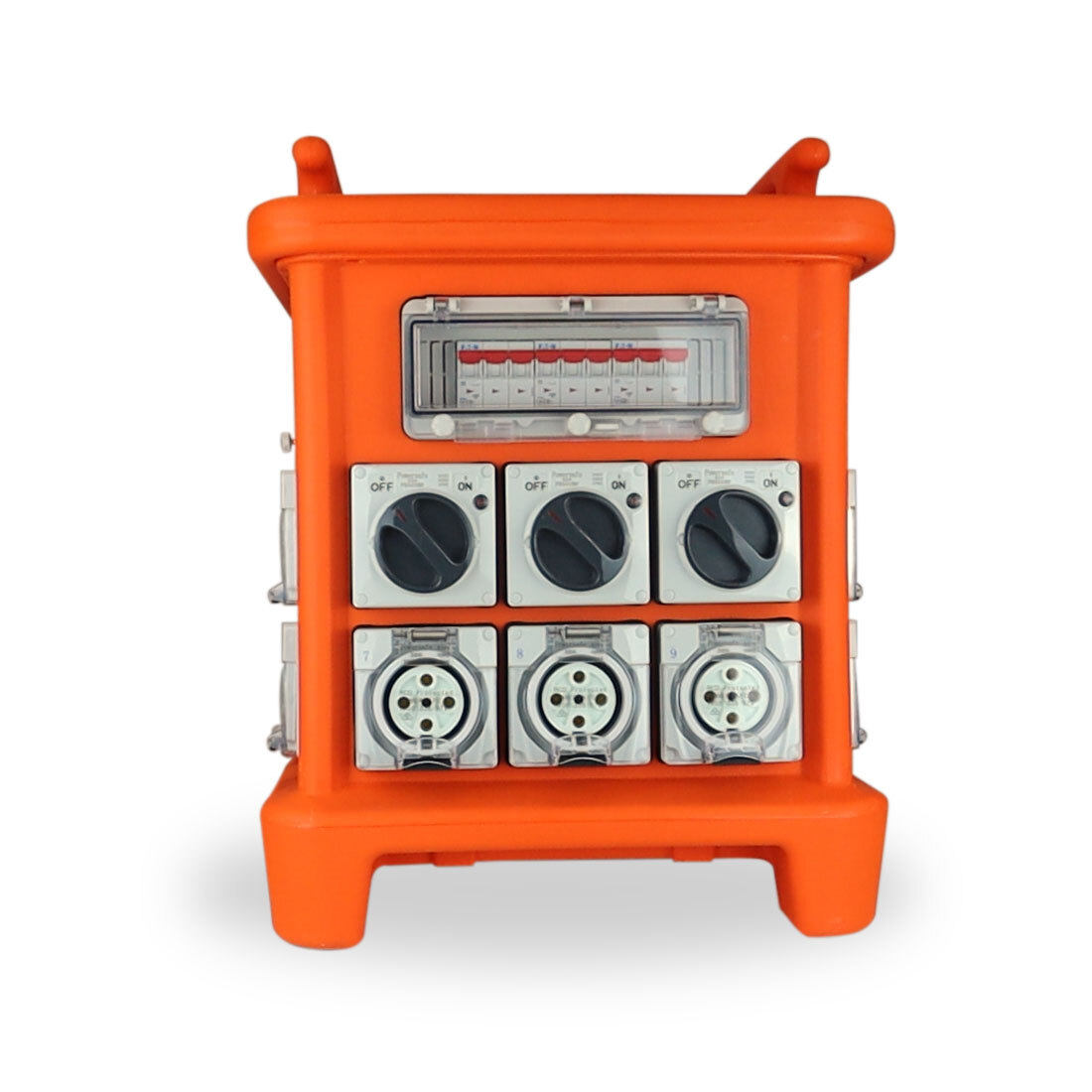 LB01-STD With adapter Lead and Stand - Cee 63 to Wilco 63A adapter lead 2 Metres